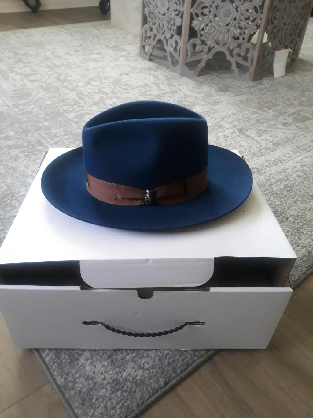 El Capo - Sapphire Blue – Bellissimo Hats