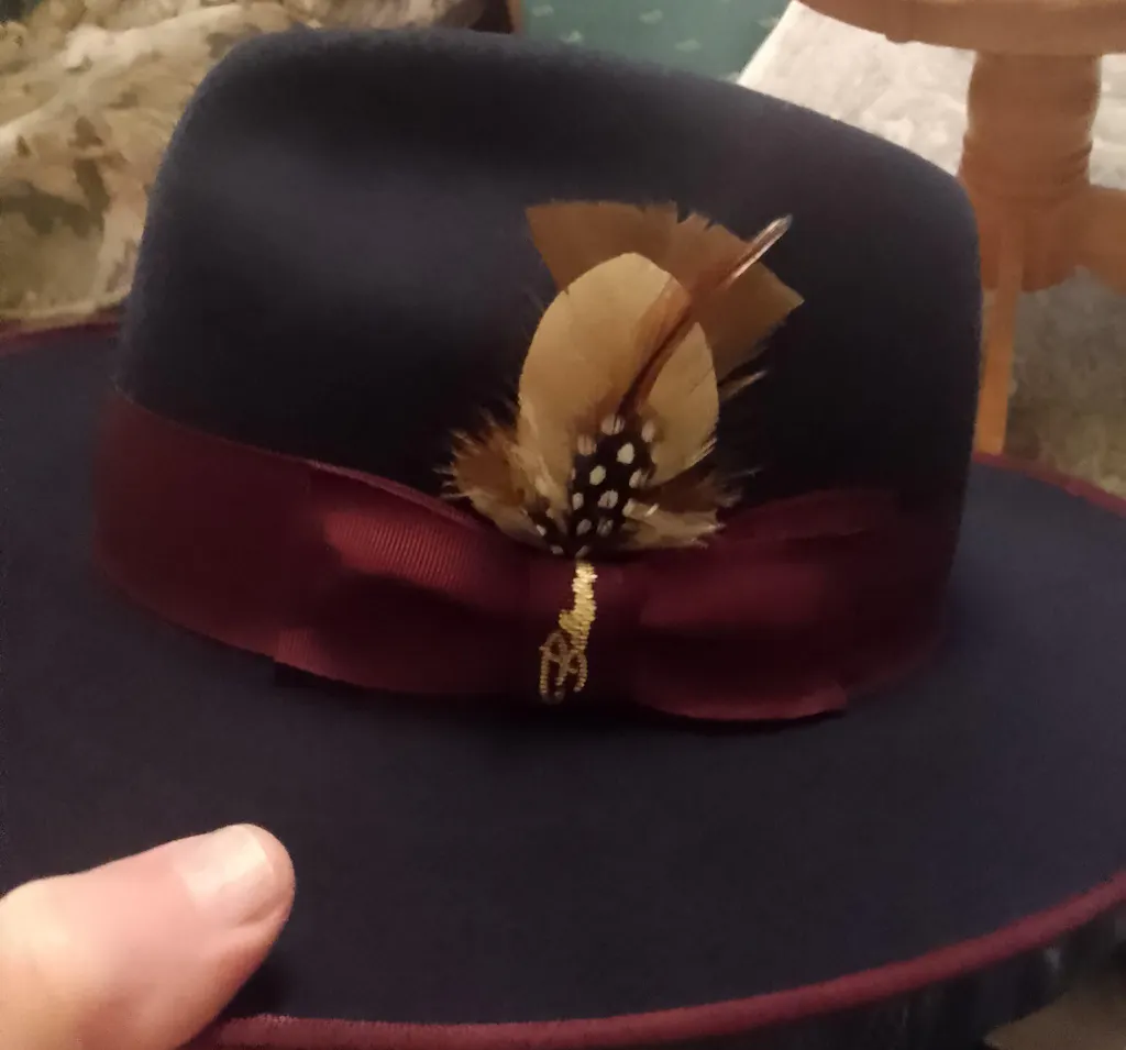 Fox Fedora - Navy – Bellissimo Hats