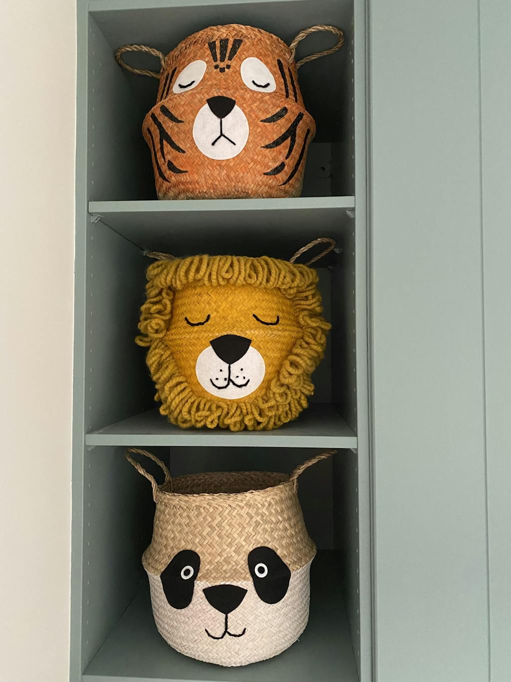 Natural Lion Basket - Extra Large | Bellybambino