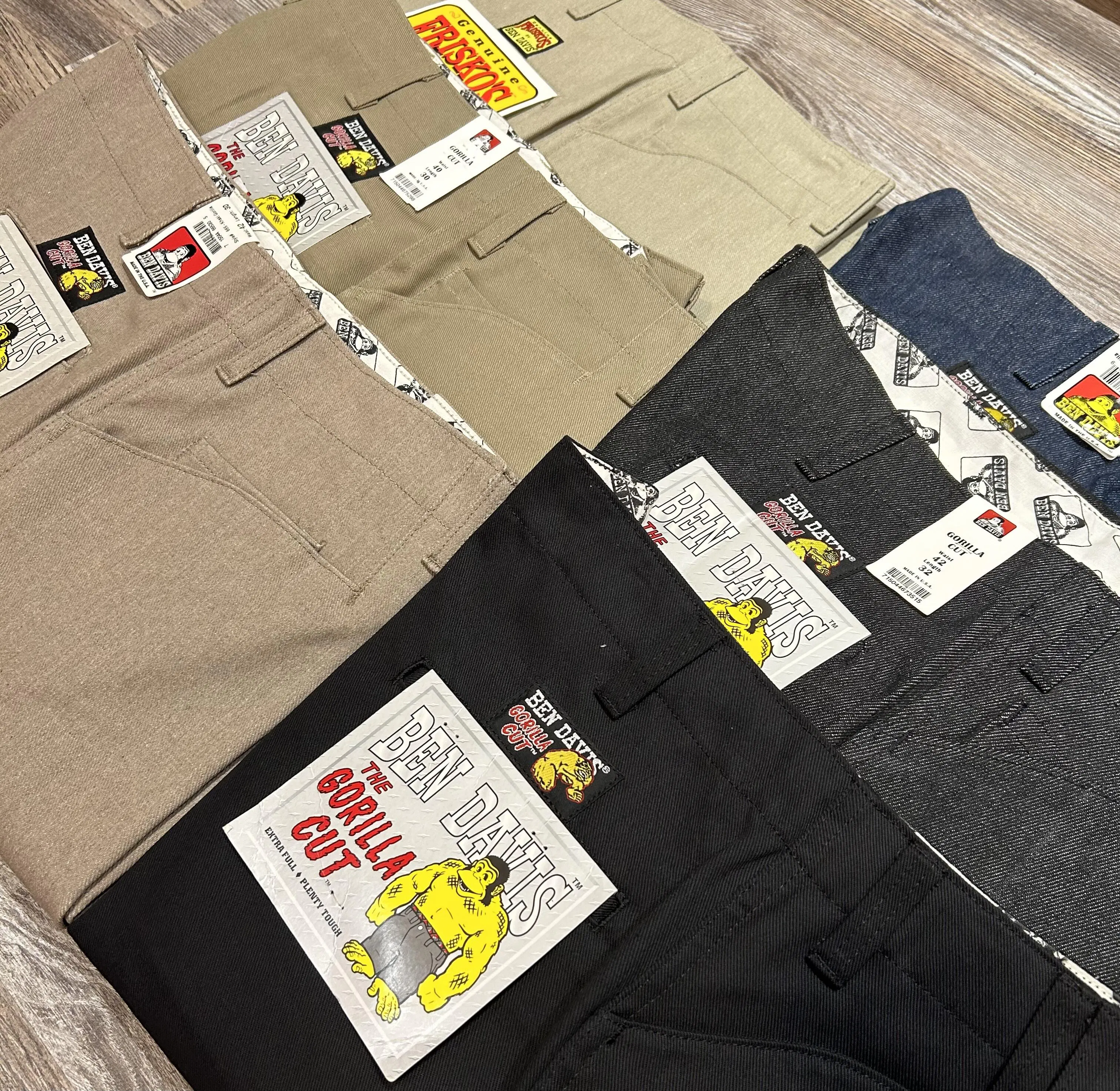 Gorilla Cut Pants Khaki