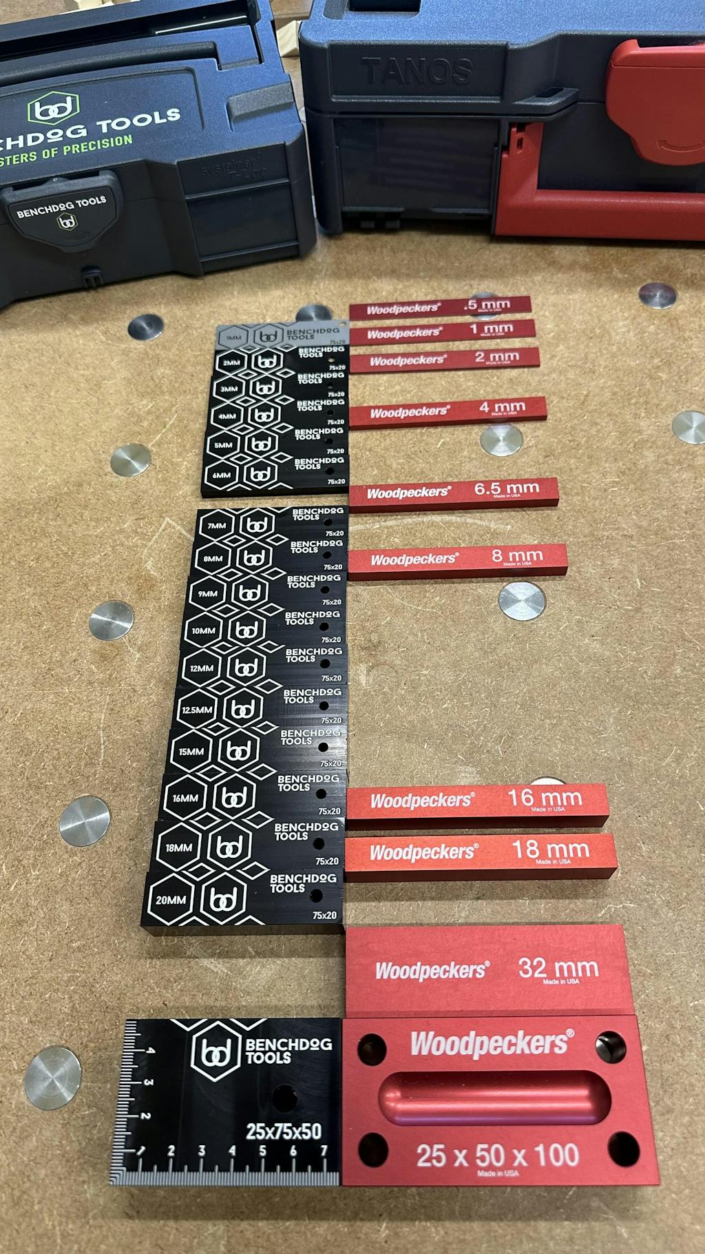 Setup Blocks 15 Piece (Metric) – Benchdog Tools