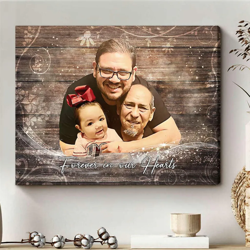 Family Portrait With Deceased Loved One, Add Deceased Loved One To ...