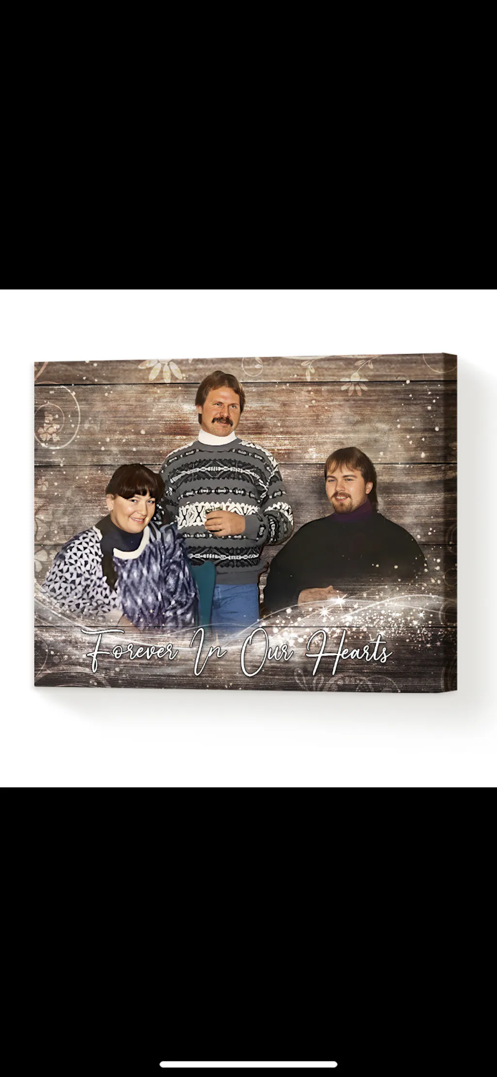 Family Portrait With Deceased Loved One, Add Deceased Loved One To ...