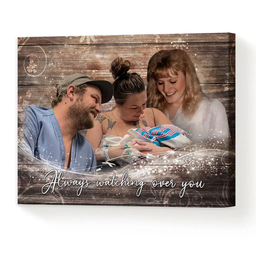 Family Portrait With Deceased Loved One, Add Deceased Loved One To ...