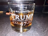 Bulletproof Trump 47 Whiskey Glass – BenShot