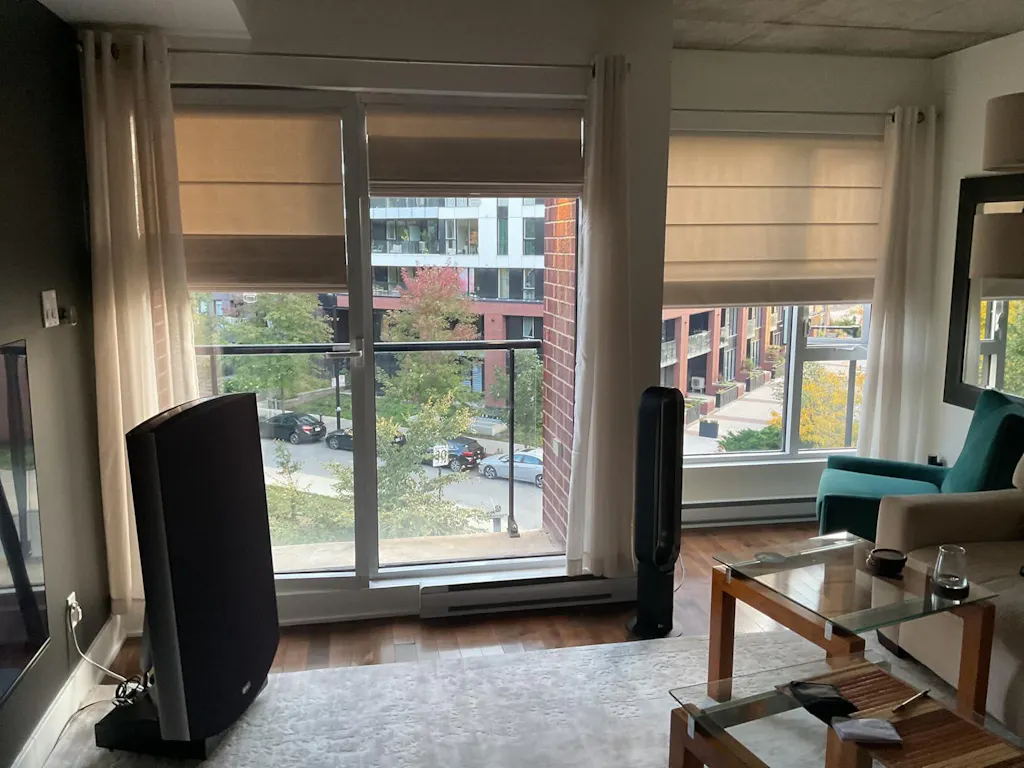 Crafted Folds Mini Cordless Roman Shades | BERISSABLINDS