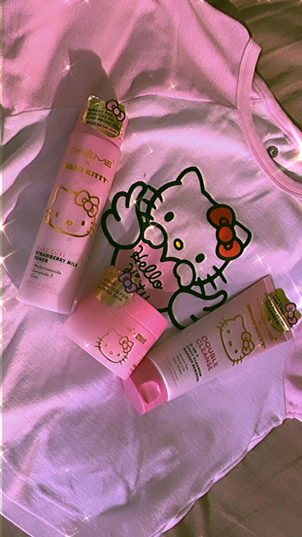 The Creme Shop - Hello Kitty Pure Cure Strawberry Milk Toner