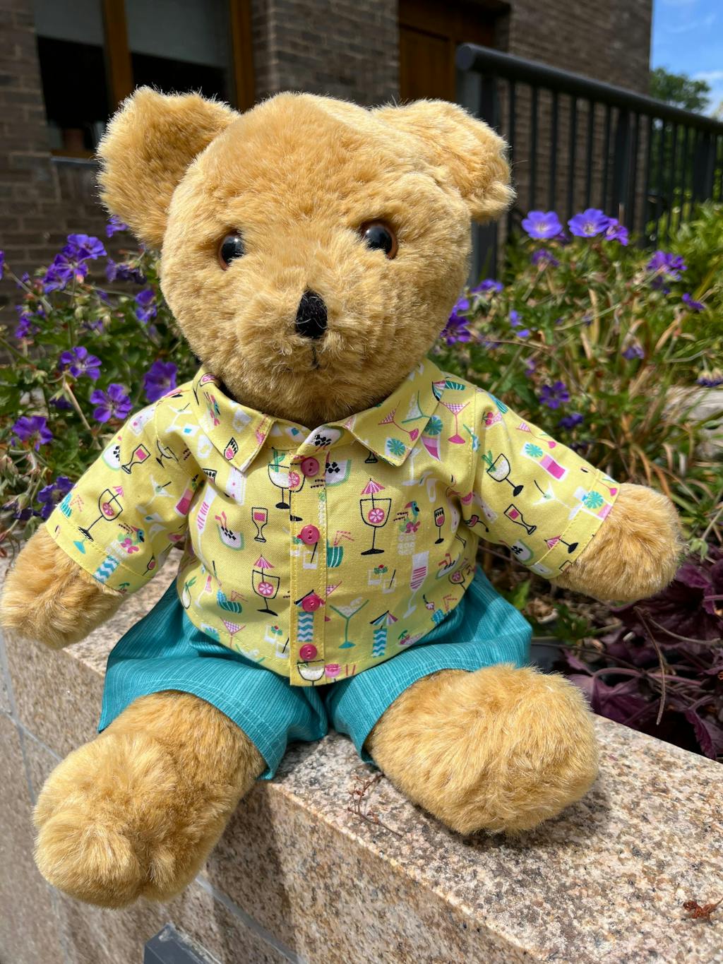 Teddy Bear Shirt Sewing Pattern (Teddy Bear Clothes Sewing Patterns ...