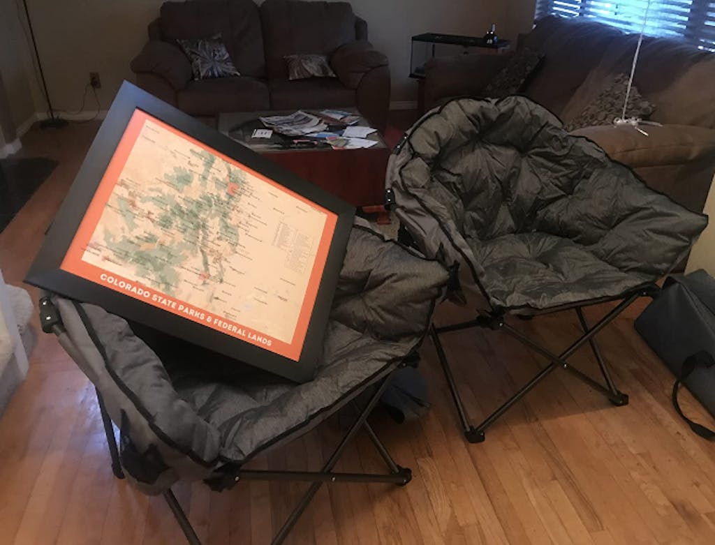 Colorado State Parks & Federal Lands Map 18x24 Poster - Best Maps Ever