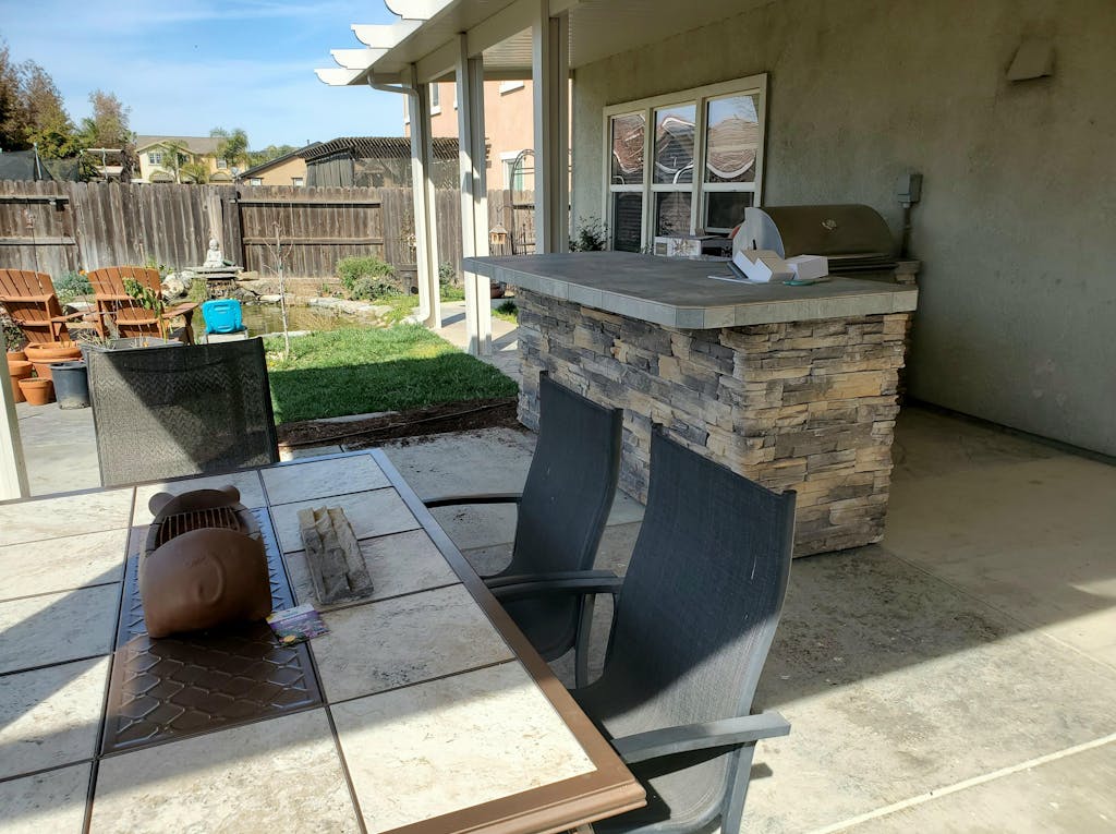 Cal Flame 8 Foot L-shaped Design Your Own BBQ Island Carmel Q 870 ...