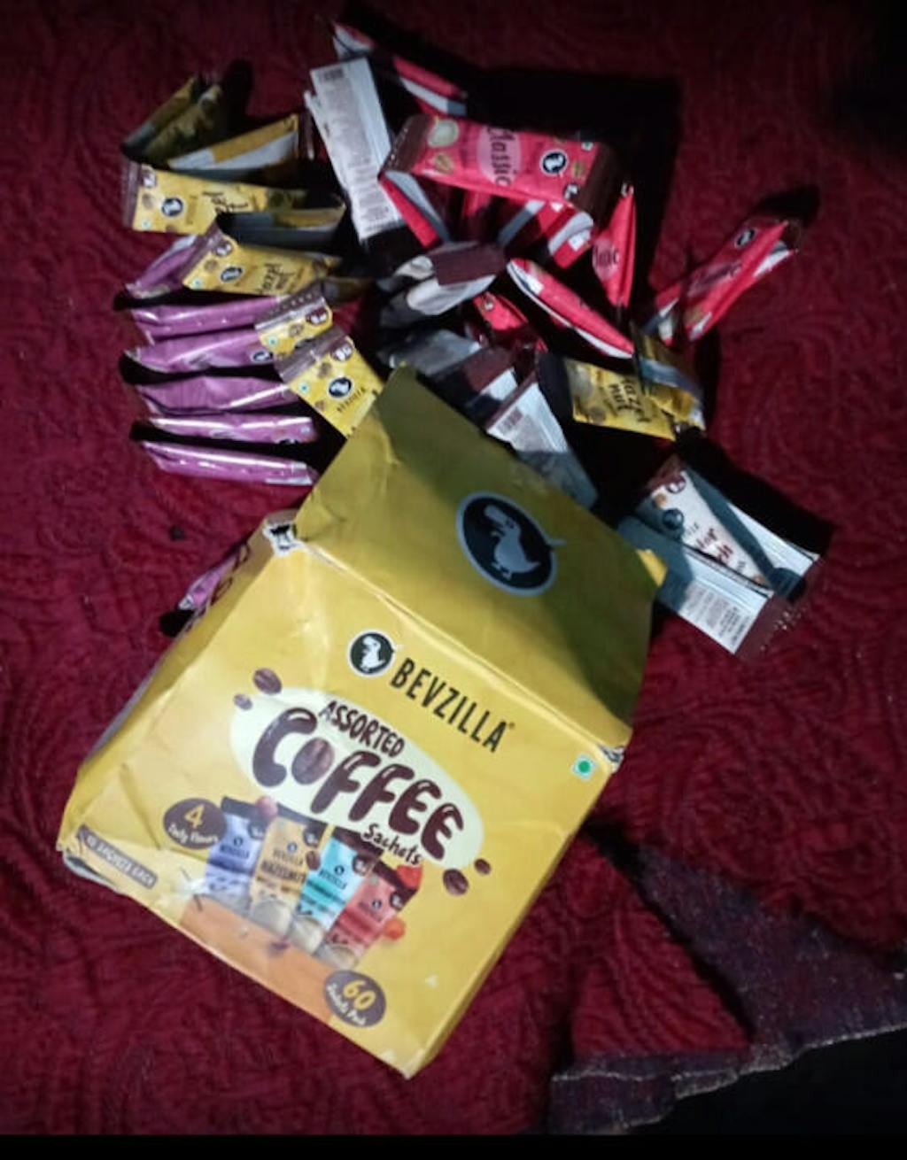 60 Sachets Assorted Coffee Powder Box– Bevzilla