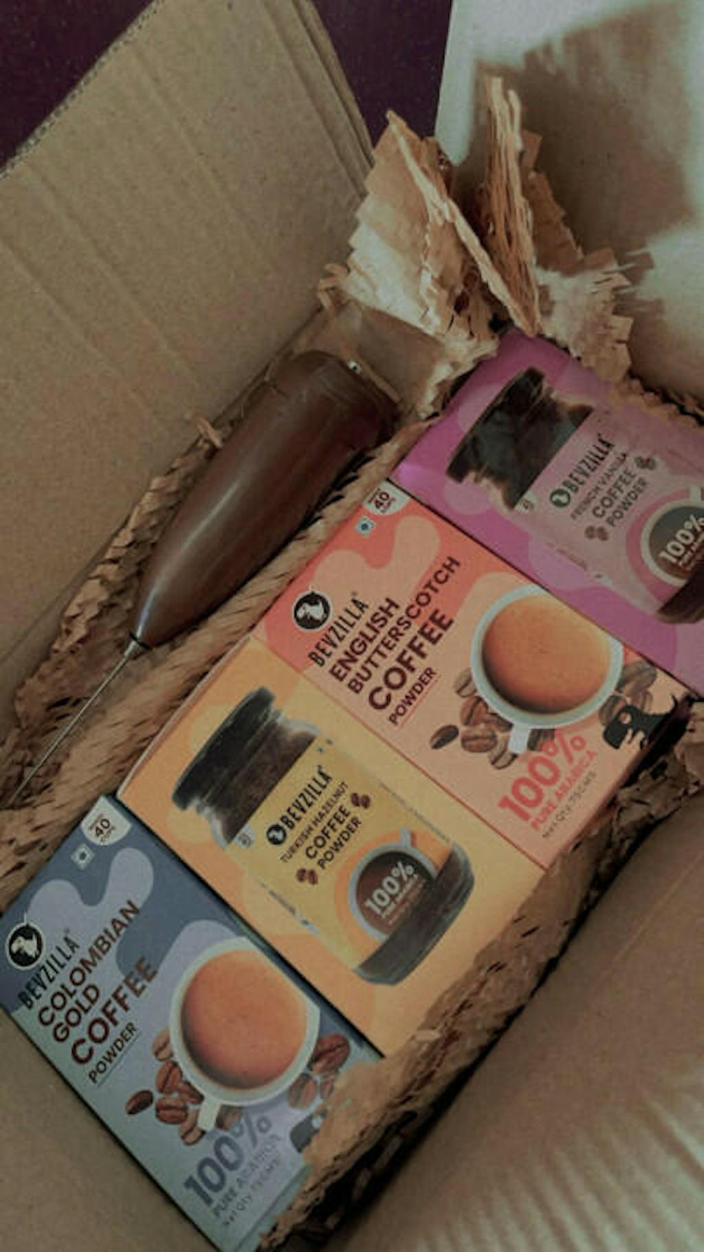 75 grams x 3 Coffee Jars Combo with Electric frother– Bevzilla