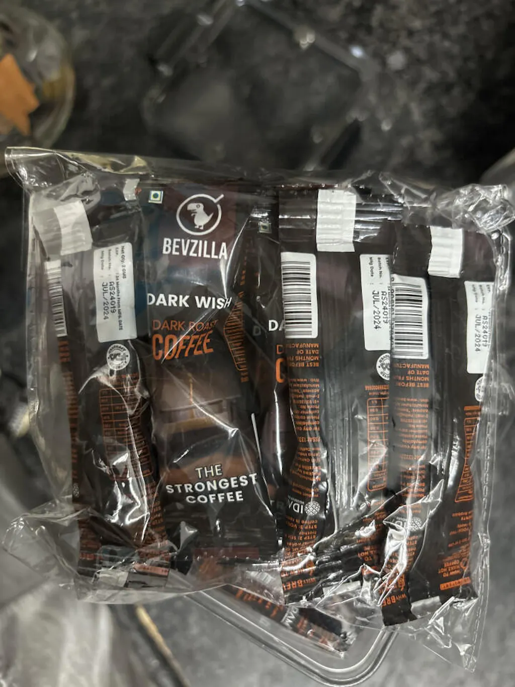 48 Dark Roast Coffee Sachets Box - 5X Stronger– Bevzilla