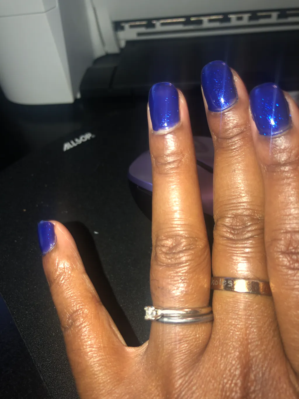 DND - Gel & Lacquer - Sugar Spun - #693 - Blue Gel & Lacquer Polish ...