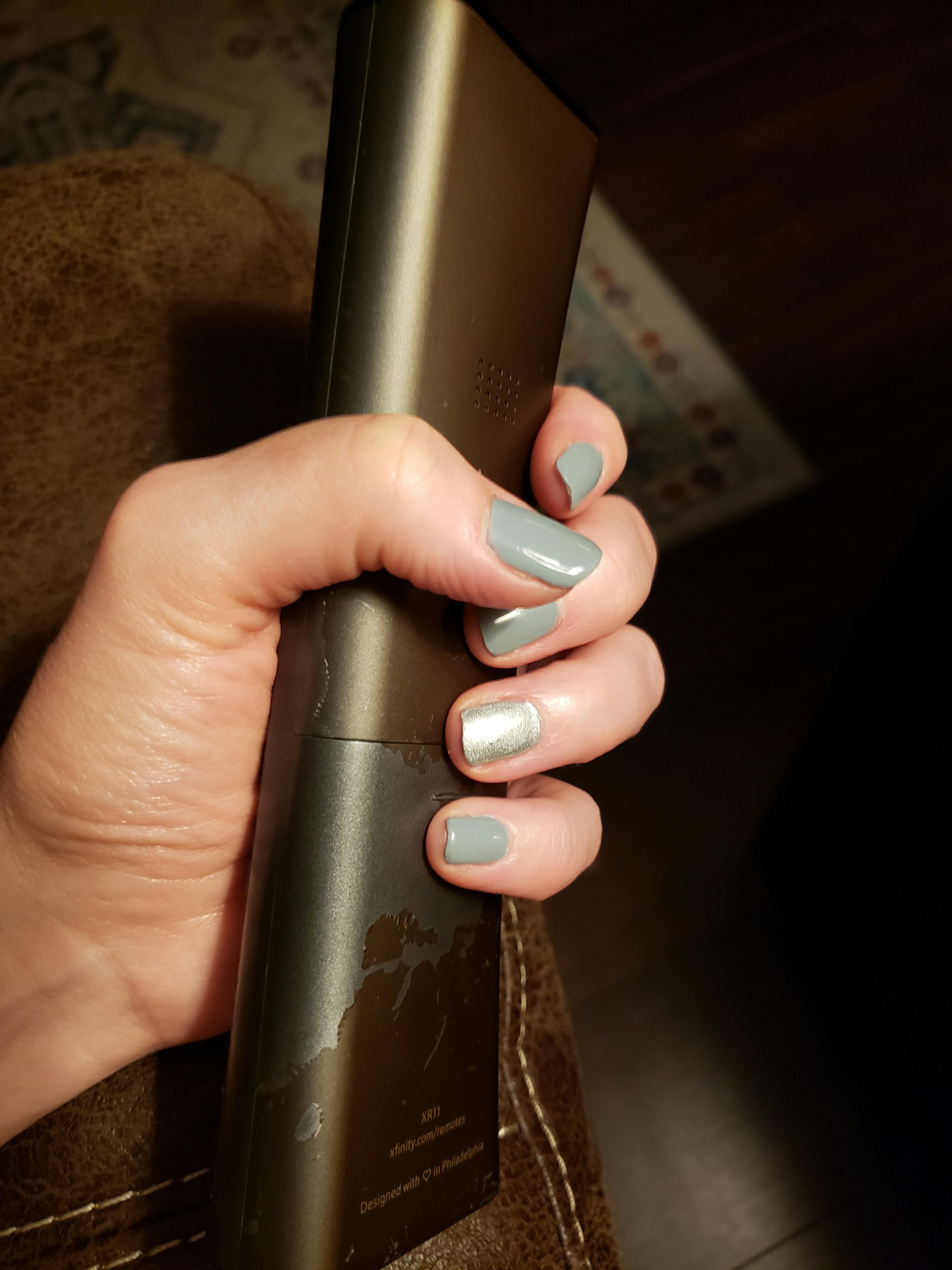 Cnd Shellac Mystic Slate 025 Oz Grey Gel Polish Cnds Mystic Slate Beyond Polish