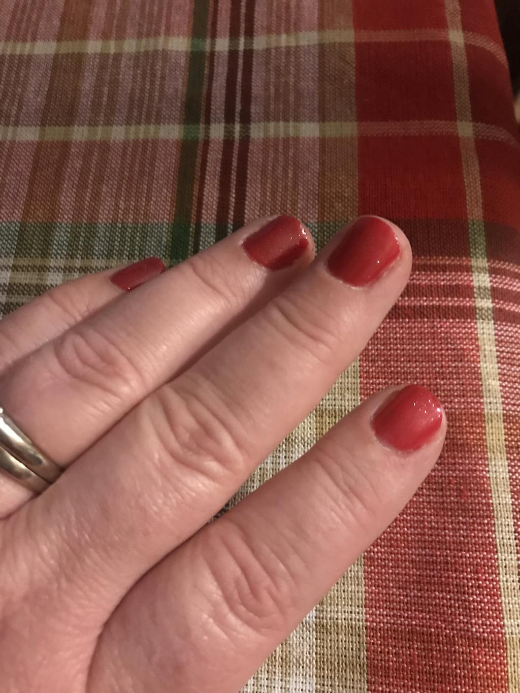 CND - Shellac & Vinylux Combo - Devil Red - Red Gel & Lacquer Polish ...