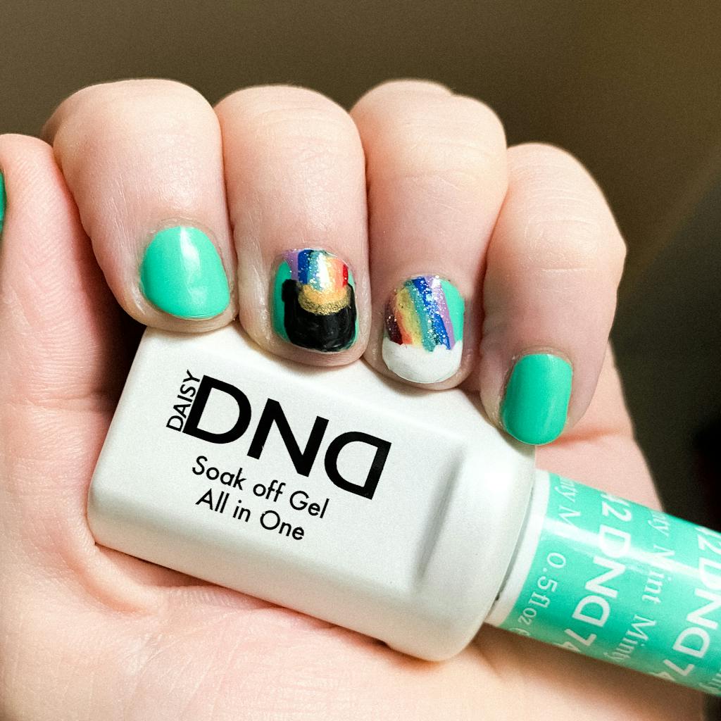 DND - Gel & Lacquer - Minty Mint - #742 - Green Gel & Lacquer Polish ...