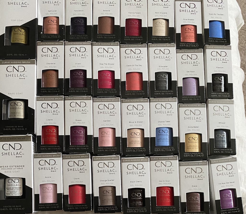CND - Shellac 15 Exclusive Shades Collection (0.25 oz) - Multi Gel ...