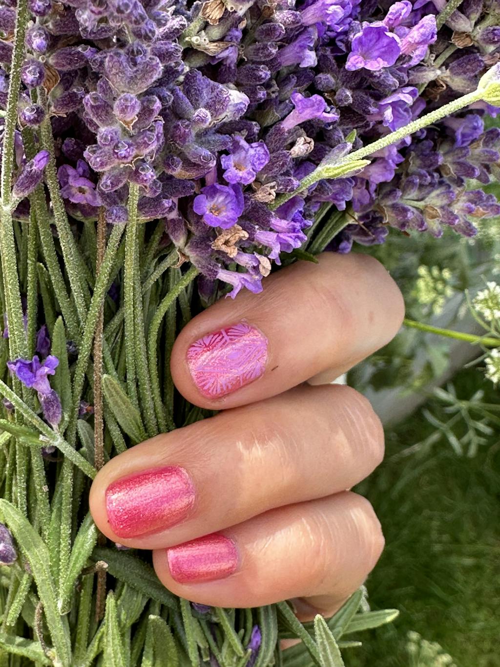 KBShimmer - Nail Polish - Rock The Float - Pink, Red Nail Lacquer - KBS ...