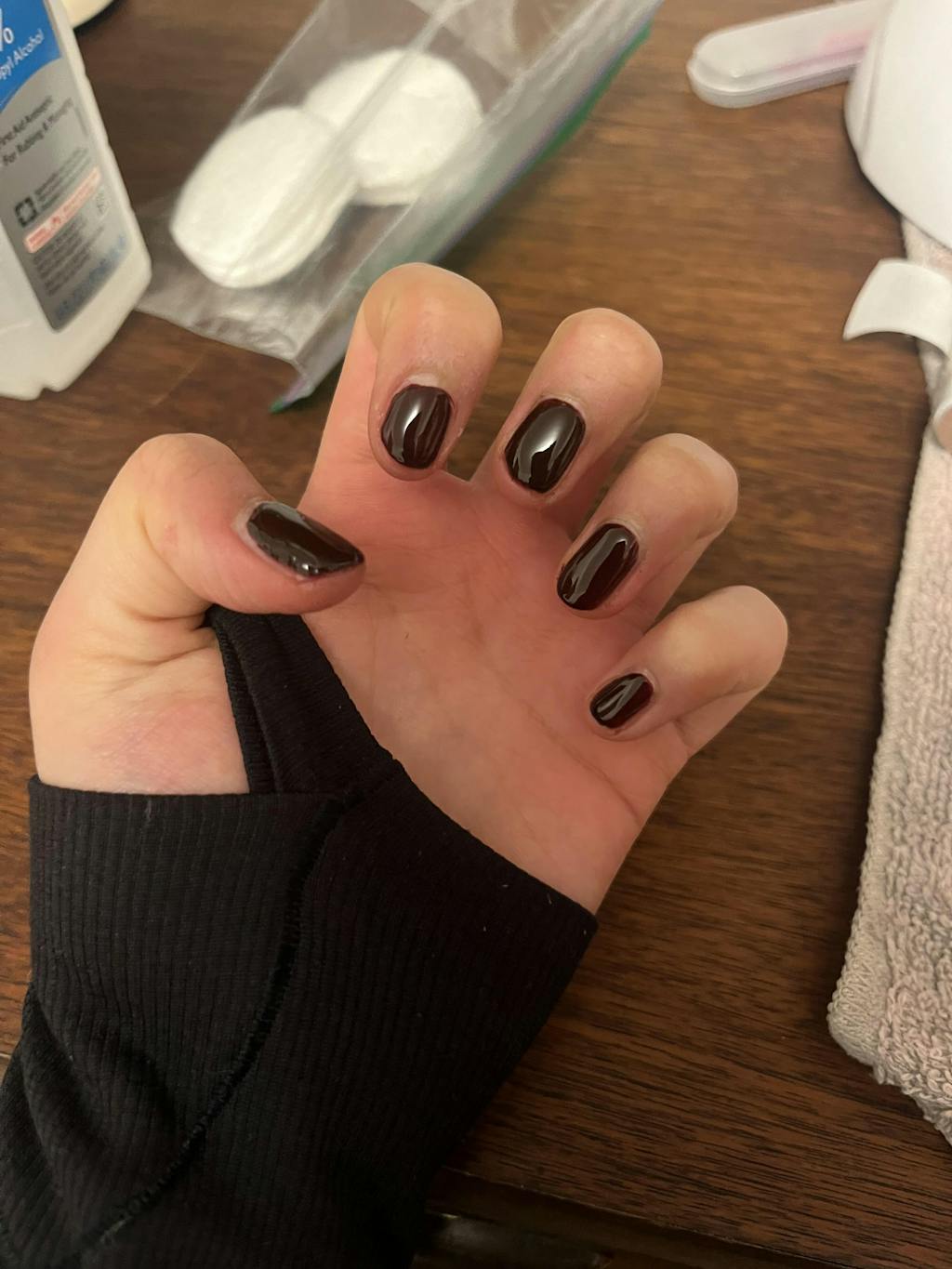 CND - Shellac Black Cherry (0.25 oz) - Brown Gel Polish - CNDS-BLACK ...