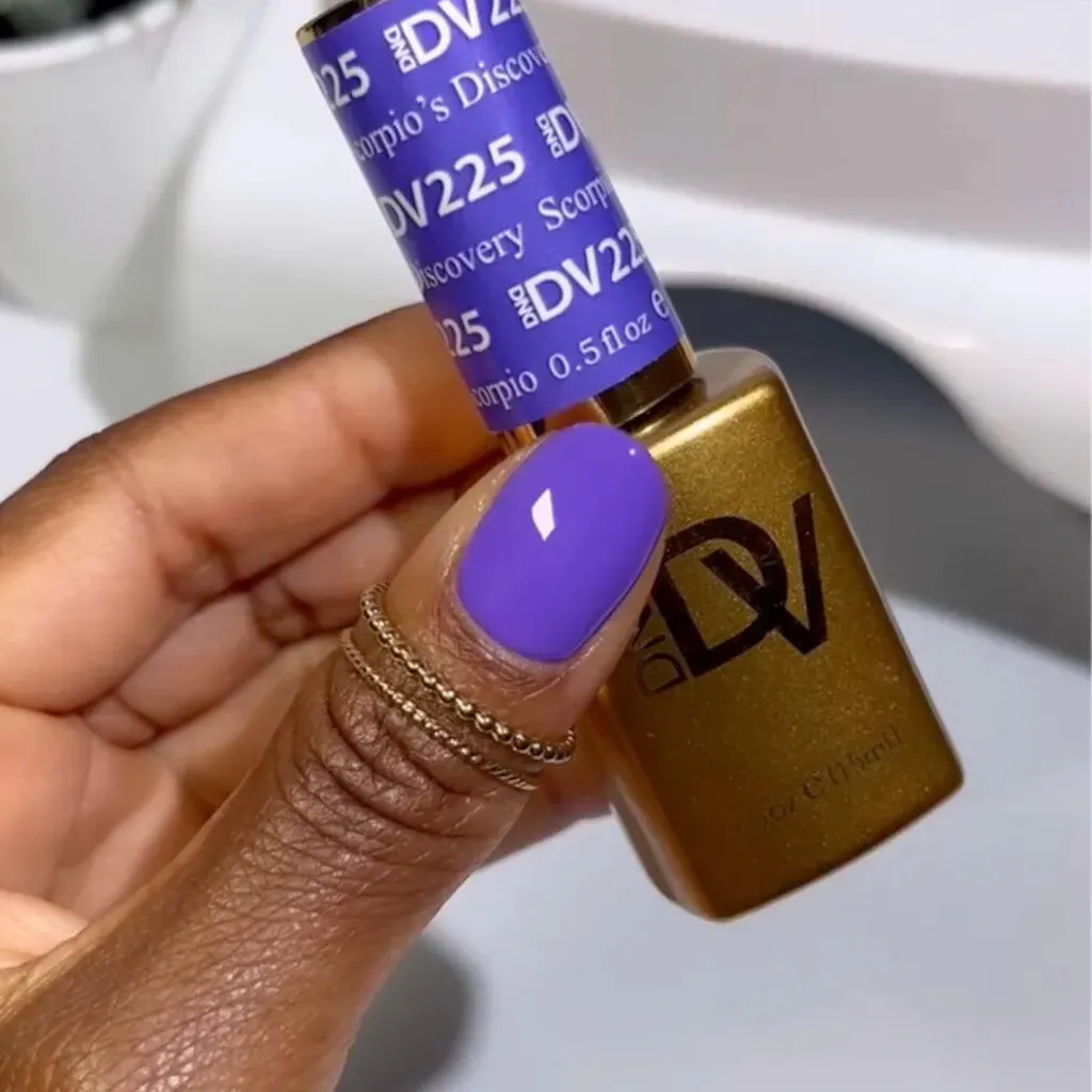 DND - Diva Duo - Scorpio's Discovery - #225 - Purple Gel & Lacquer ...