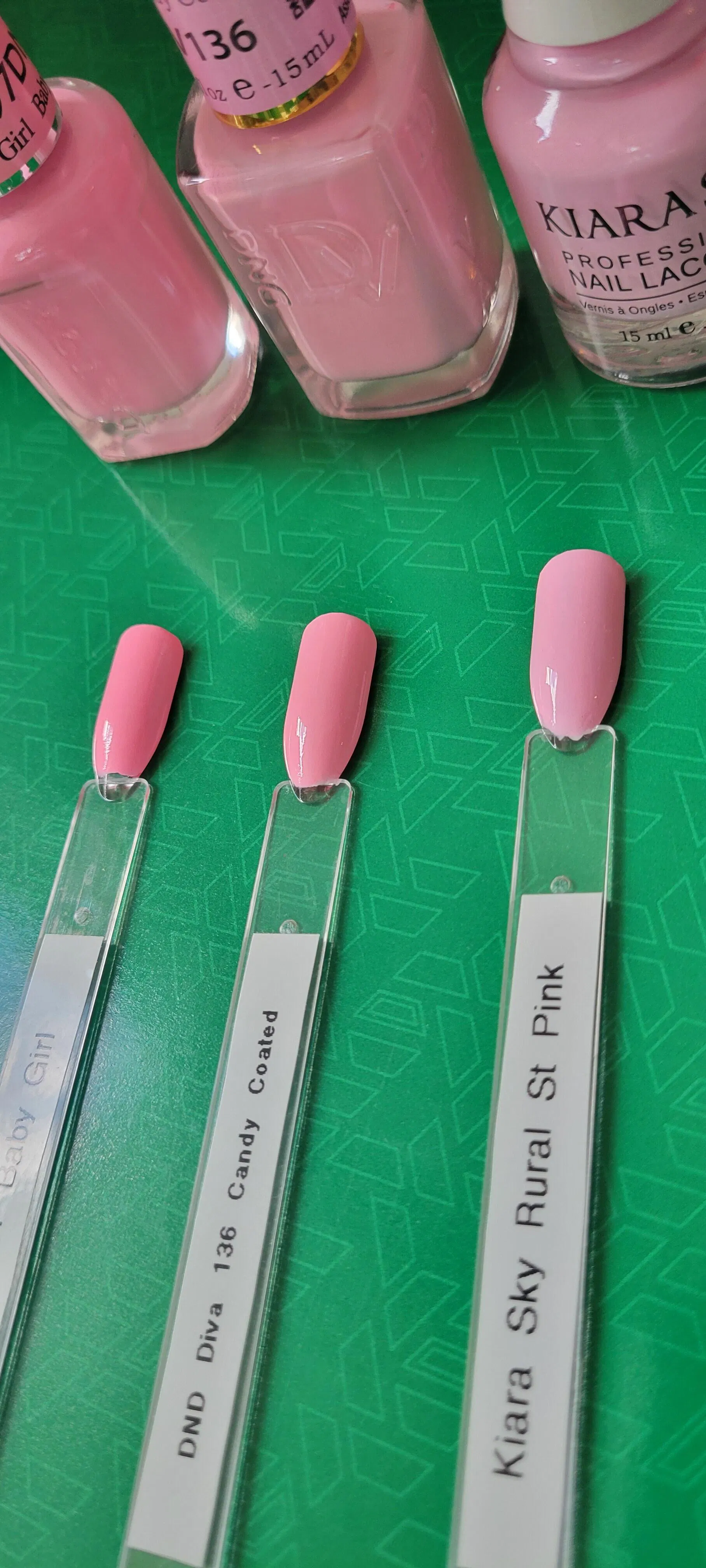 DND - Diva Duo - Candy Coated - #136 - Pink Gel & Lacquer Polish - DND ...