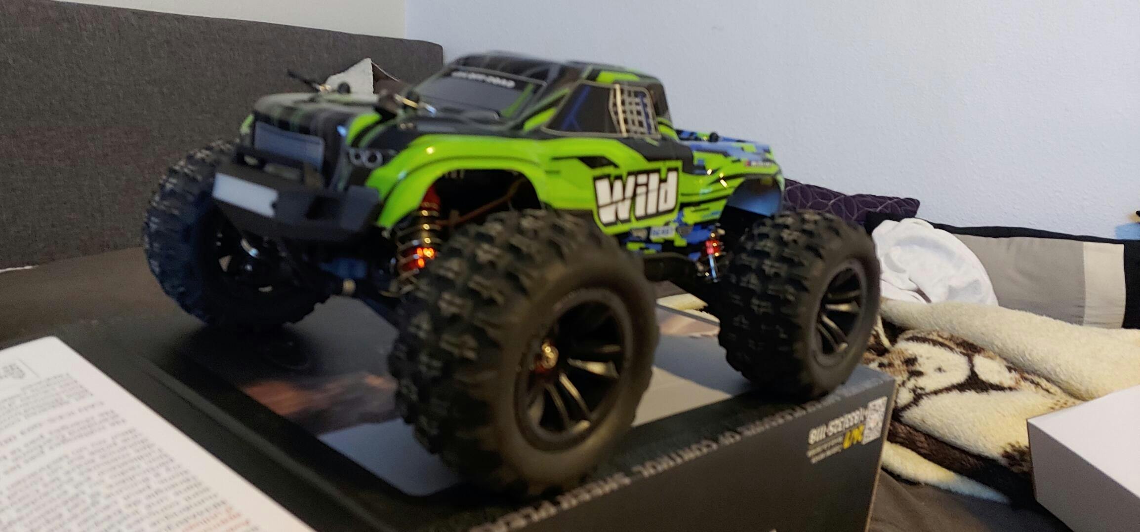 BEZGAR HP161S - 1/16 Scale Brushless 4WD Off-Road RC Monster Truck