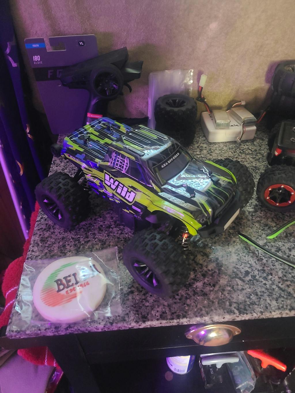 BEZGAR HP161S - 1/16 Scale Brushless 4WD Off-Road RC Monster Truck