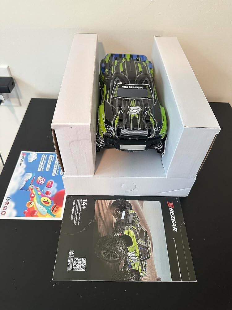 1/16 Brushless RC Car, 4WD Off-Road RC Truck - BEZGAR® HP161S