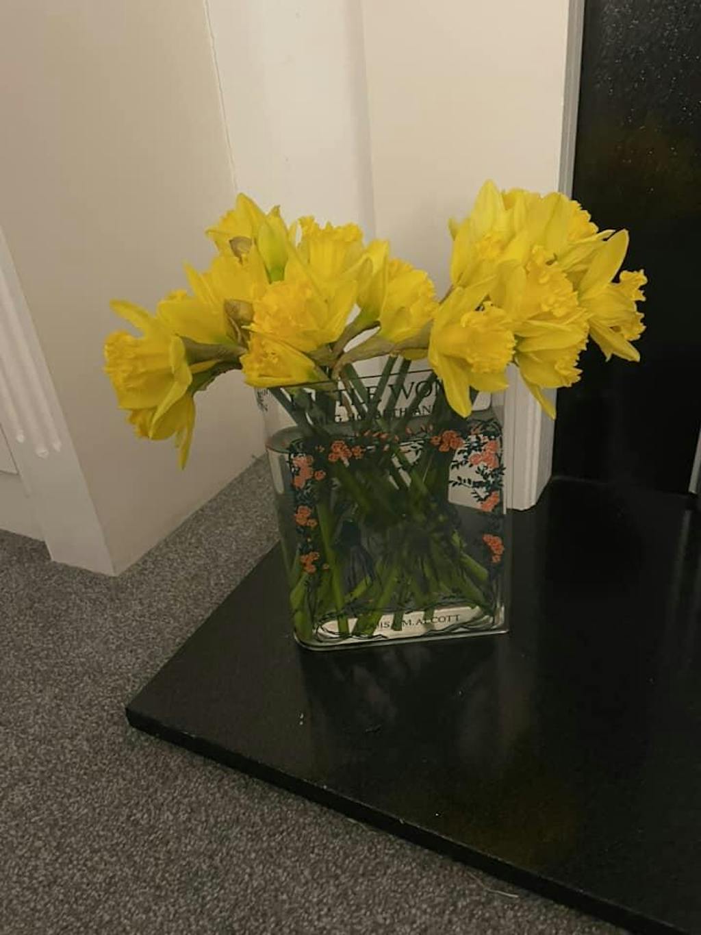 Little Women Acrylic Book Vase