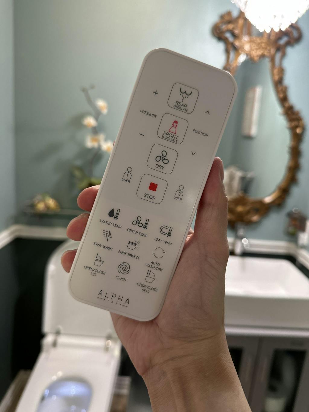 Alpha UXT Pearl Bidet Toilet Combination | Chair Height 1.28 GPF