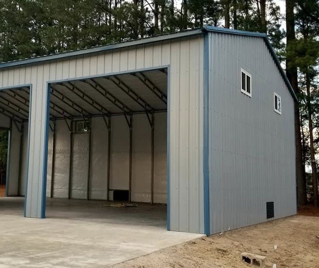 Fishin Metal Building Shop 30x50 - Big Buildings Direct