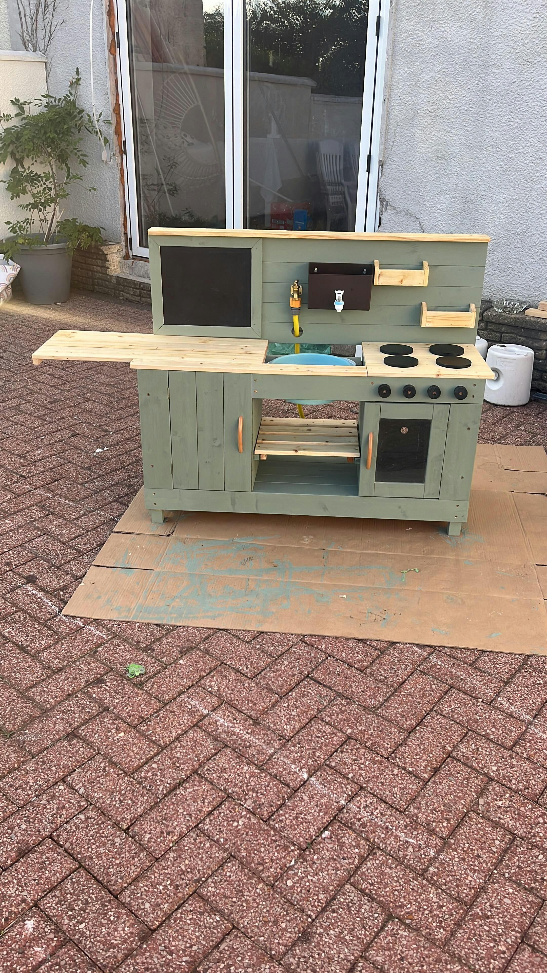 Triple Mud Kitchen Play Kitchen | Big Game Hunters