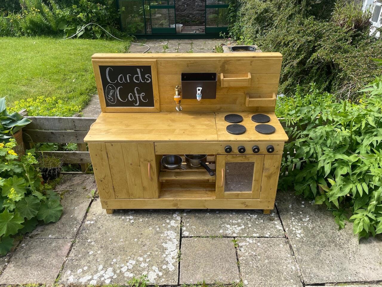 Large Triple Mud Kitchen For Outdoor Play | Big Game Hunters