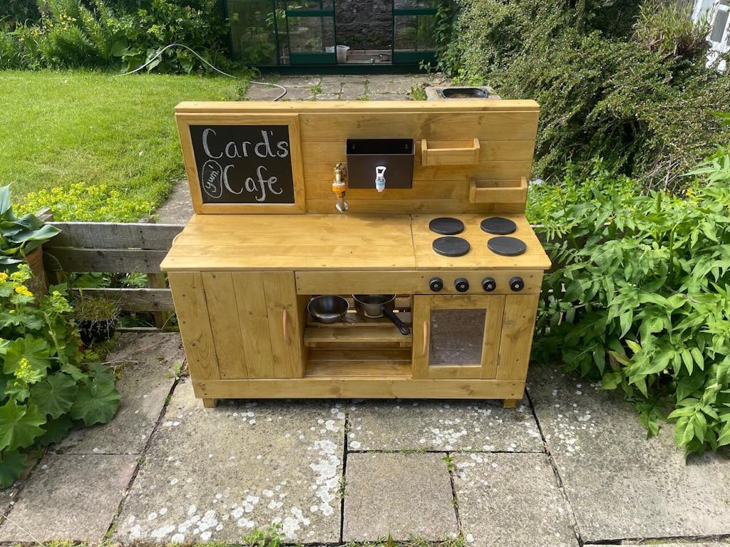 Large Triple Mud Kitchen For Outdoor Play | Big Game Hunters
