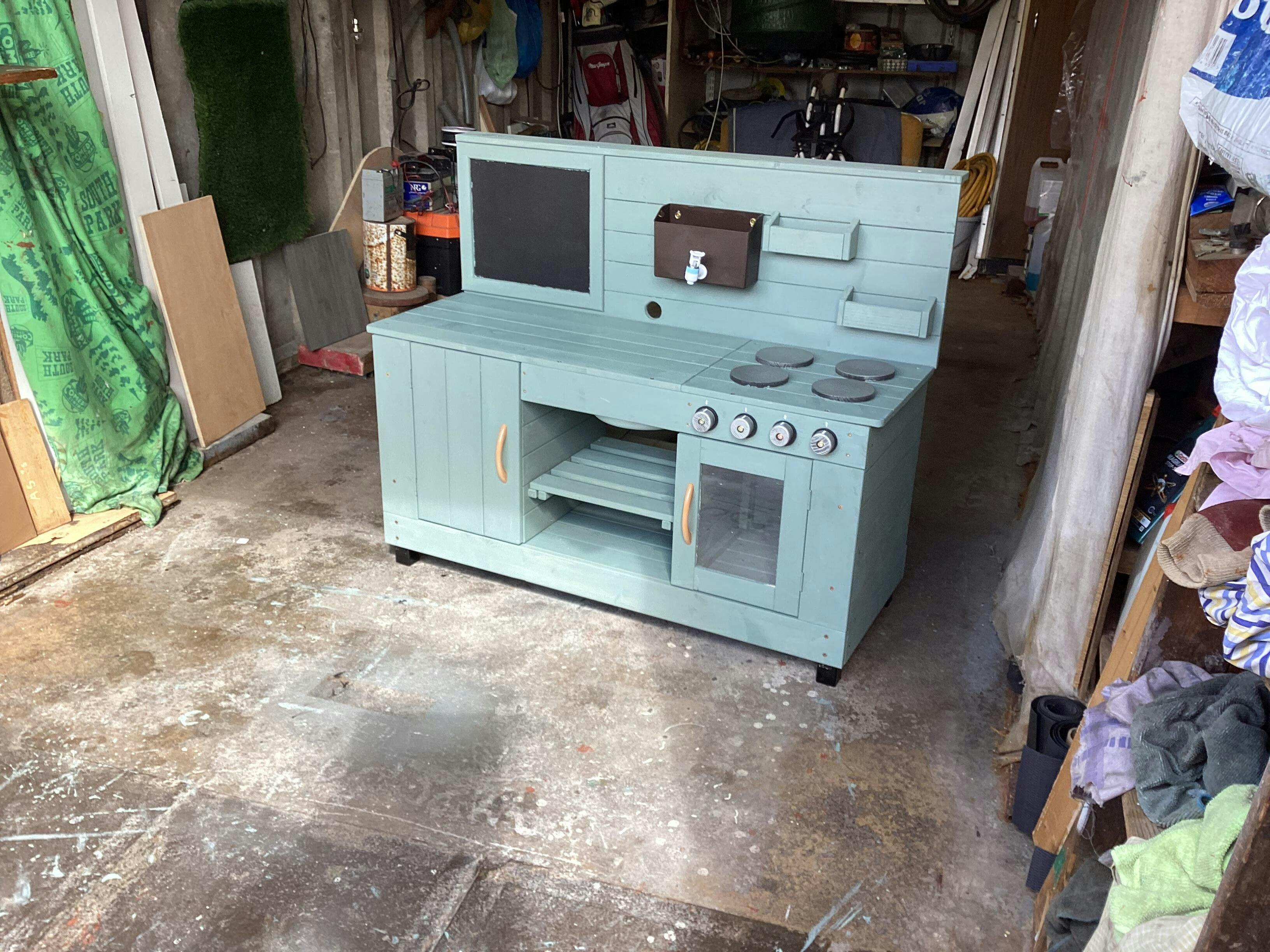 Large Triple Mud Kitchen For Outdoor Play | Big Game Hunters