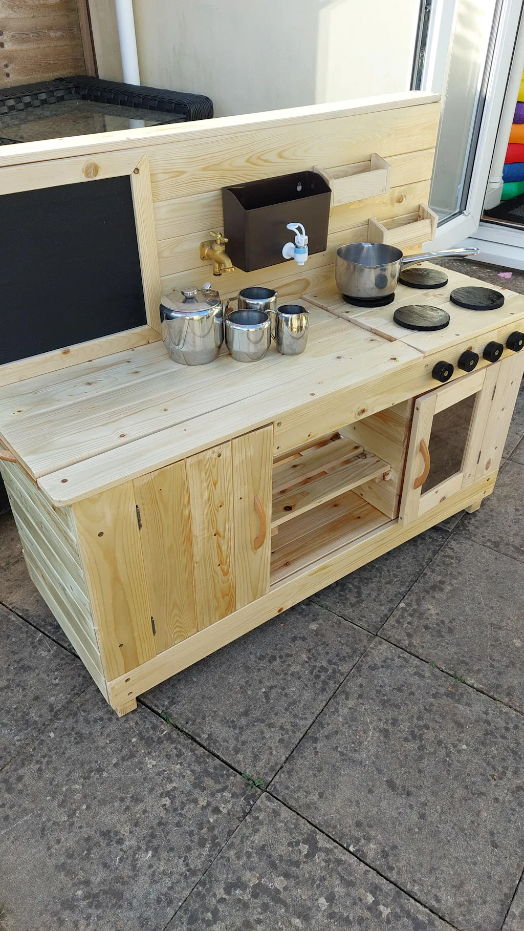 Large Triple Mud Kitchen For Outdoor Play | Big Game Hunters