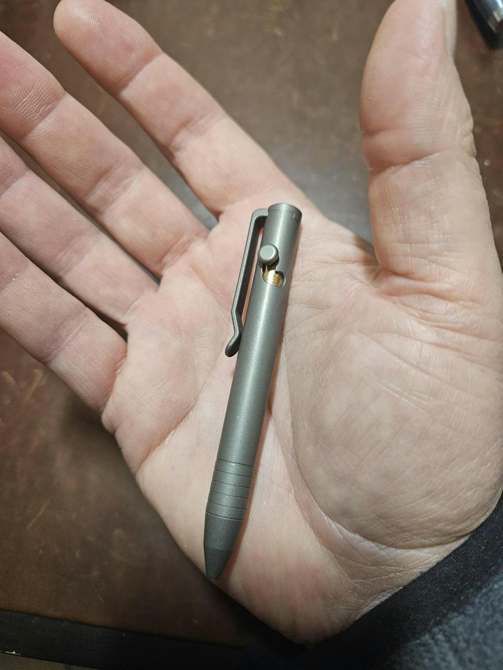 Ti Mini Pen & Brass / Copper Mini Pen – Big Idea Design LLC