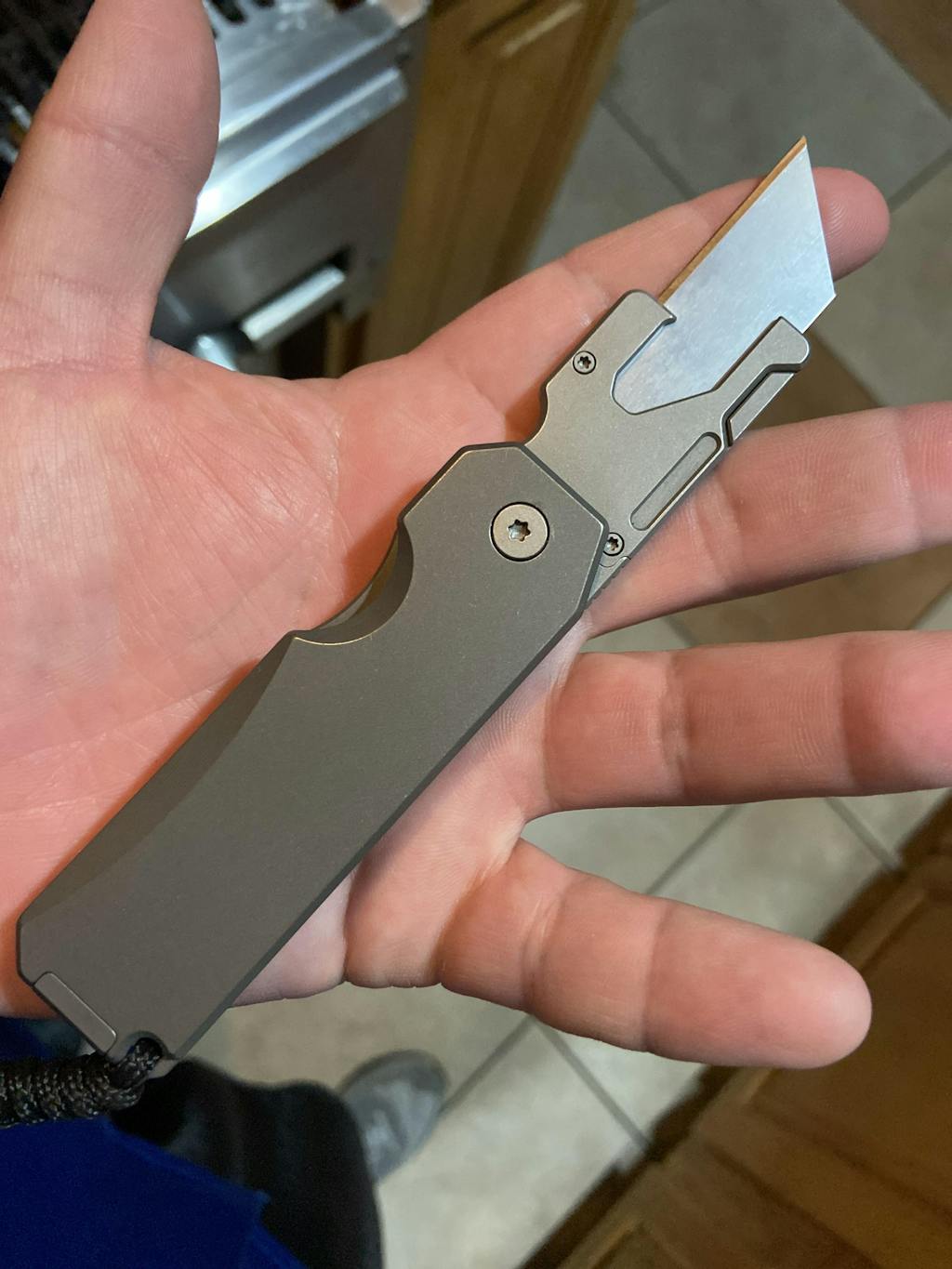 Ti Utility Knife - Big Idea Design LLC