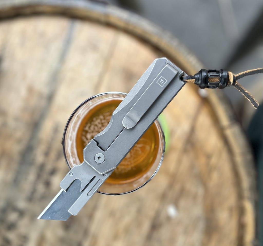 Ti Utility Knife - Big Idea Design LLC