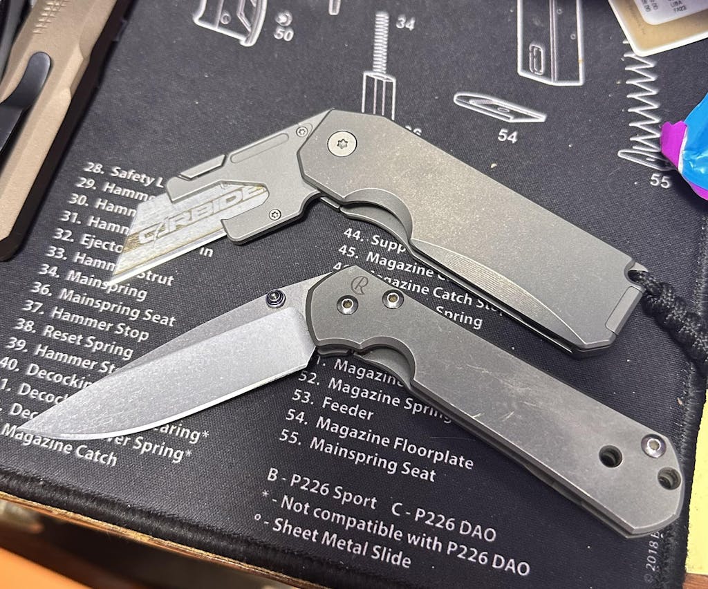 Ti Utility Knife - Big Idea Design LLC