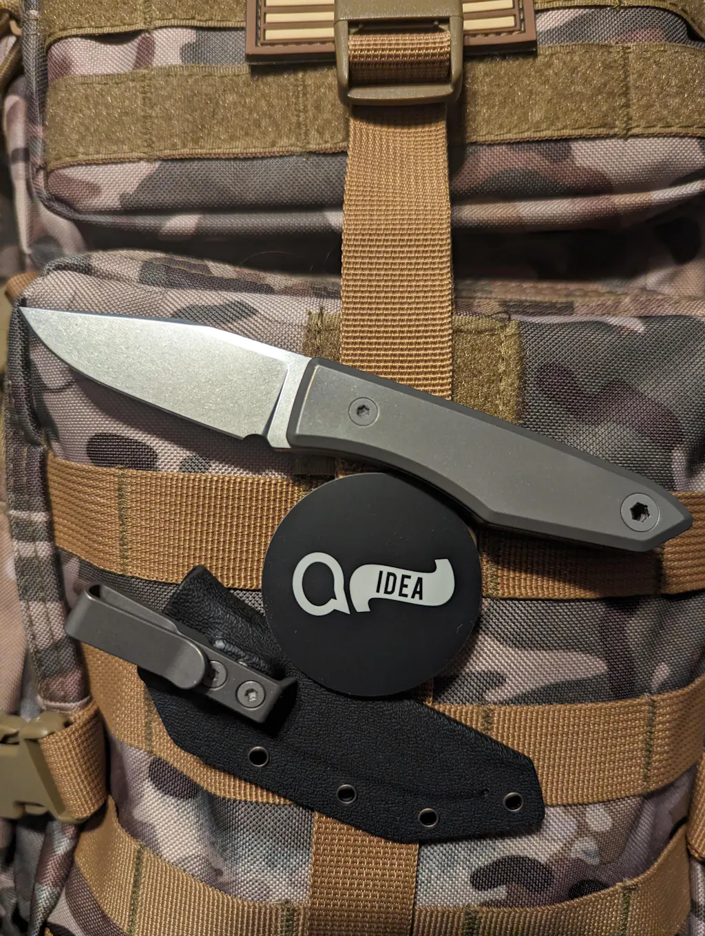 Ti Lookout Fixed Blade – Big Idea Design LLC