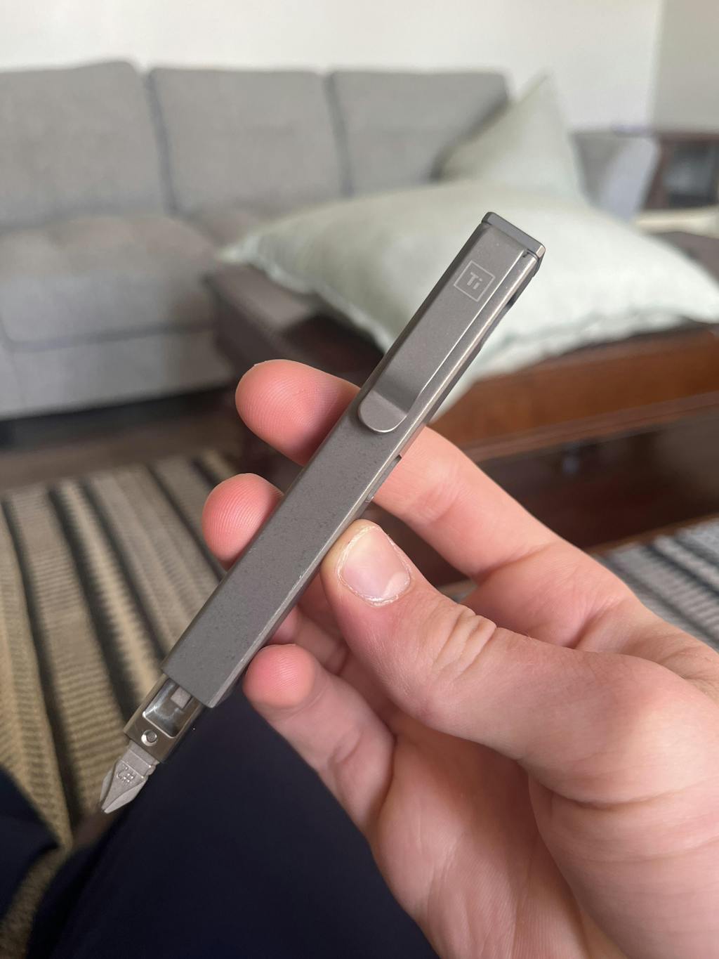 Bit Bar Inline Max - Titanium EDC Screwdriver – Big Idea Design LLC