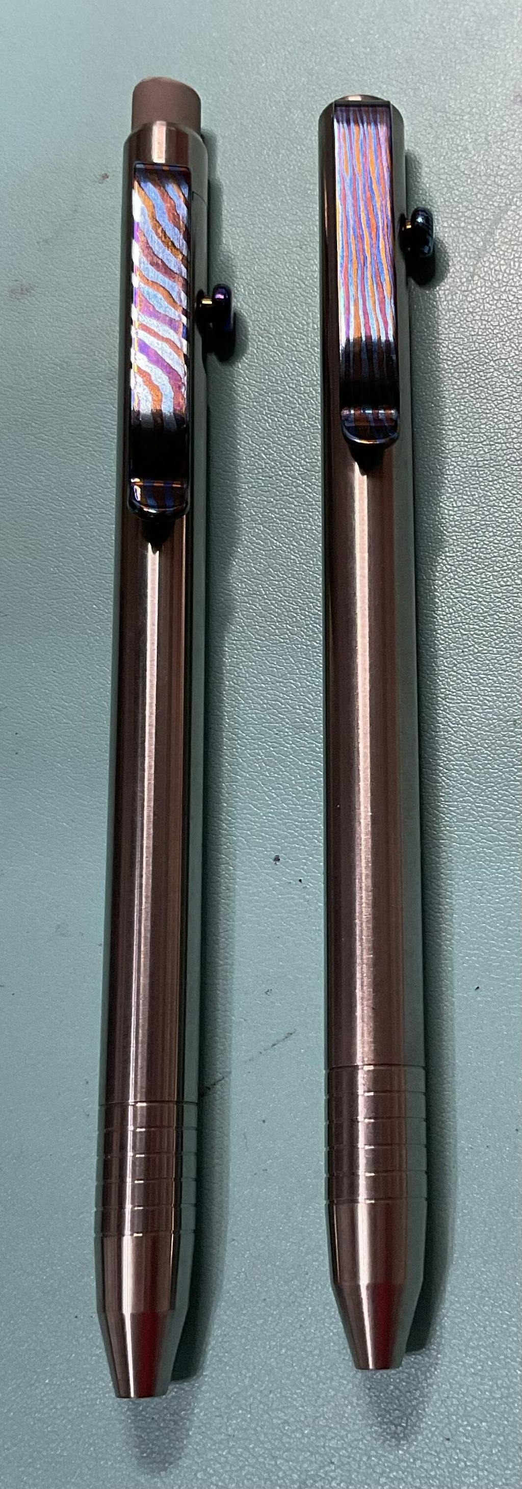 Bolt Action Mechanical Pencil - Premium EDC Pen Titanium – Big Idea ...