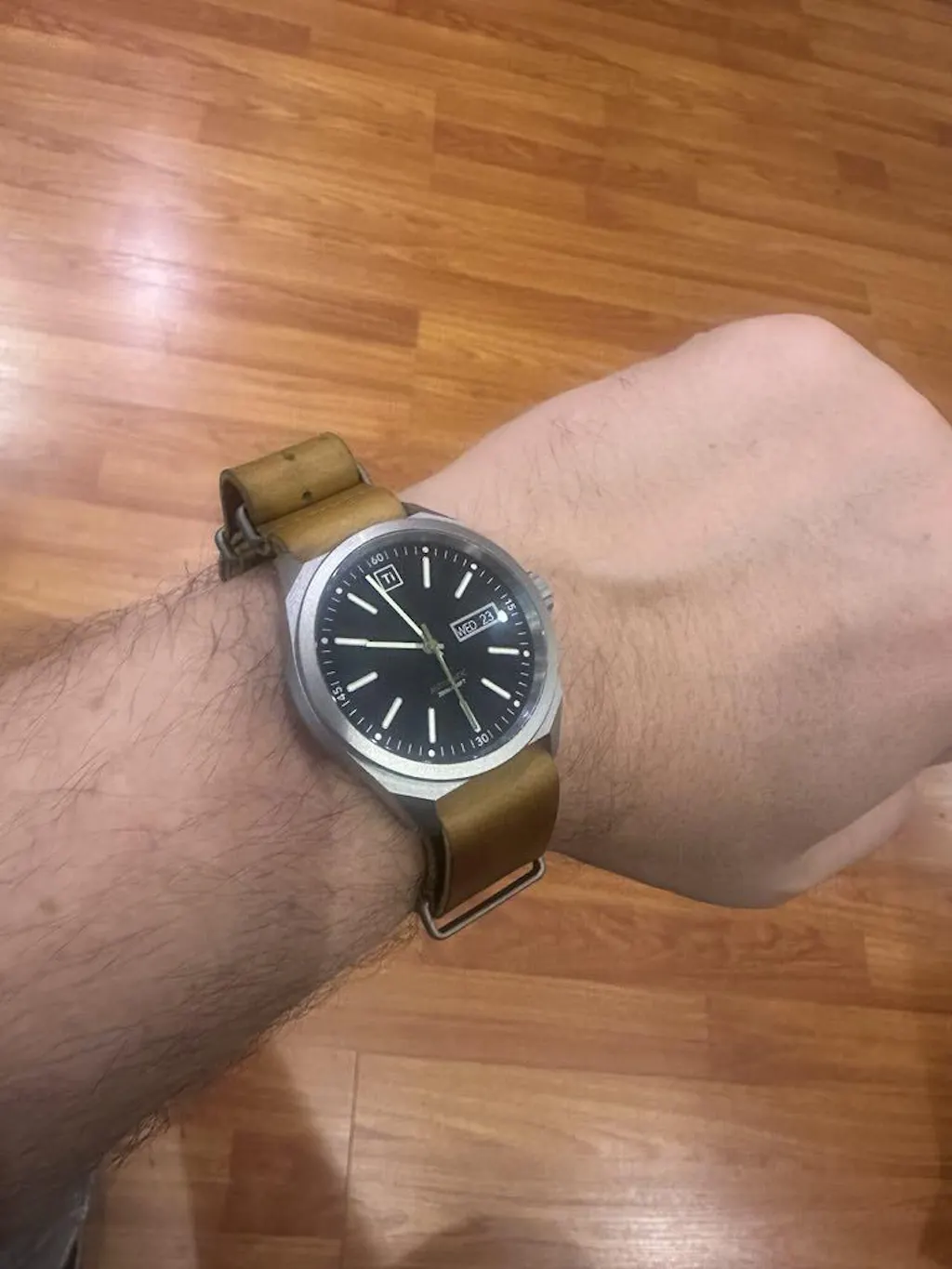 Ti Field Watch / Automatic / Stonewashed - Big Idea Design LLC