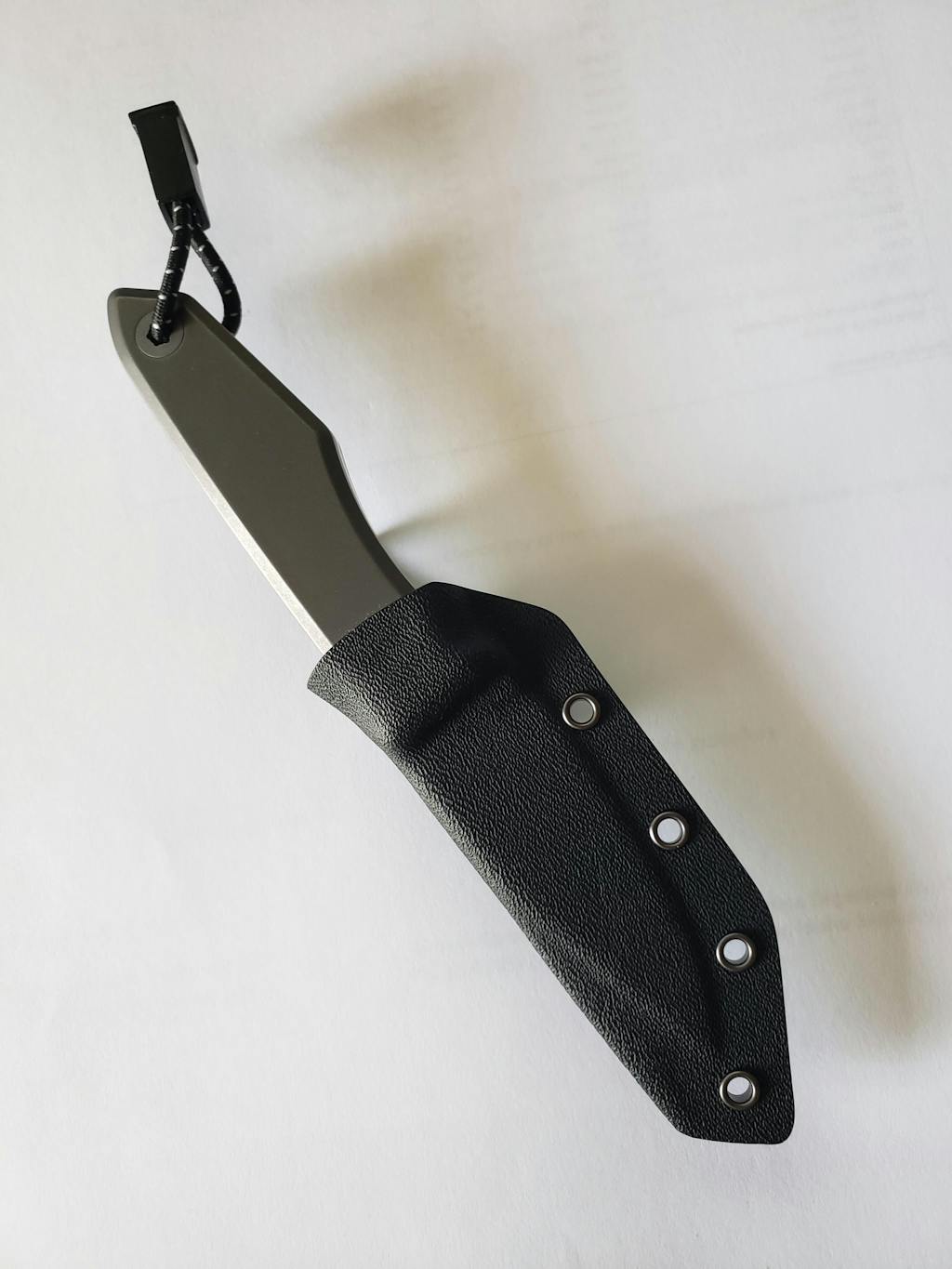 Ti Lookout Titanium Fixed Blade Knife with Durable Sheath | Big Idea ...