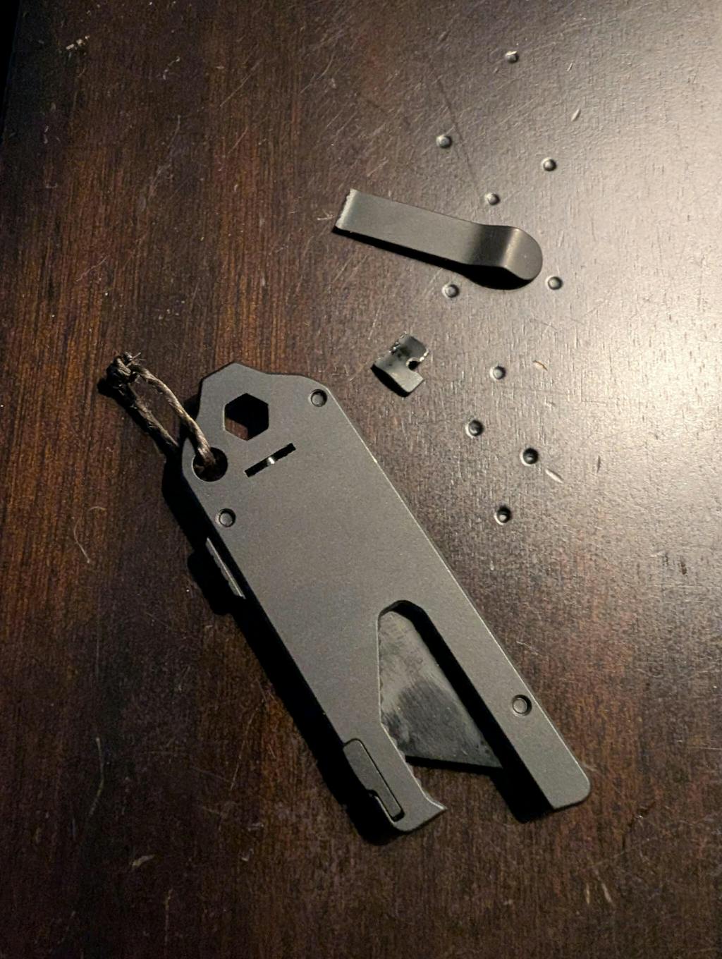 TPT Slide : Titanium Pocket Tool - Big Idea Design LLC