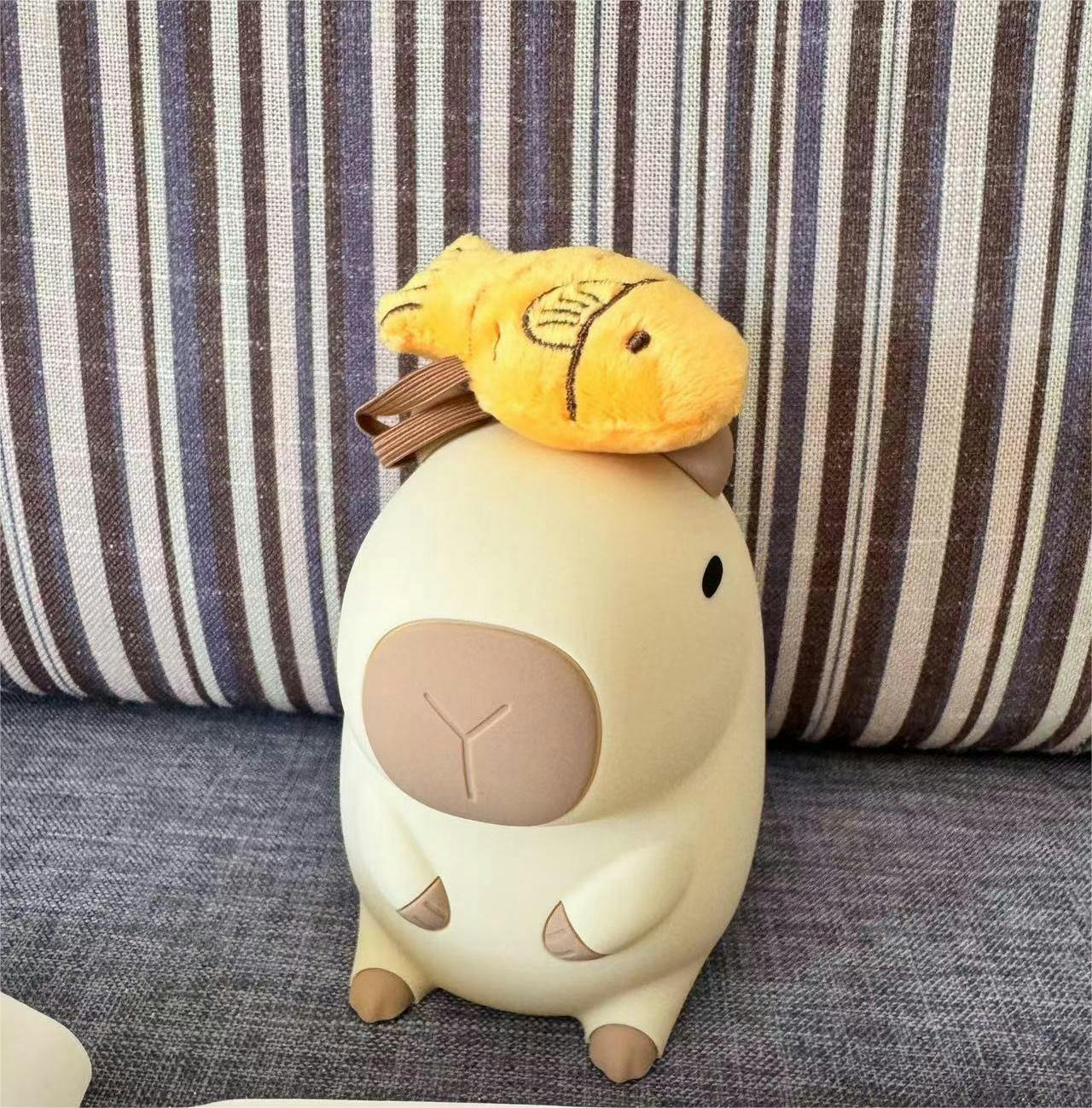 Capybara Night Light | BPA-Free Kawaii Lamp – Big Squishies