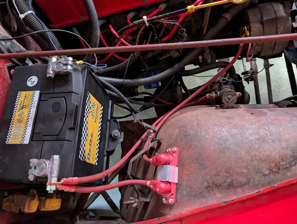 Jeep CJ Big 7 Battery Cable Kit – Big7Kits