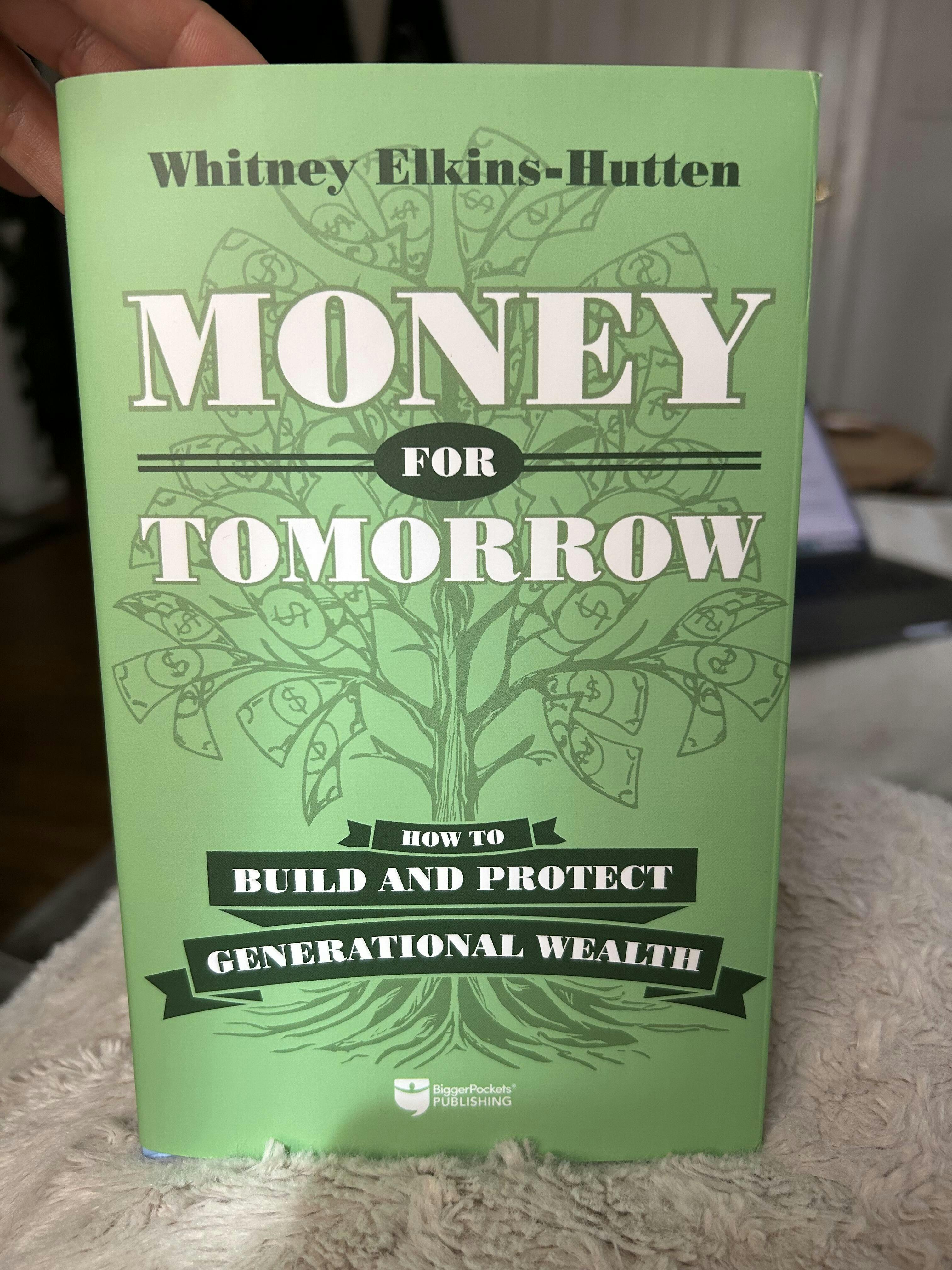 Money for Tomorrow by Whitney Elkins-Hutten | Generational Wealth ...
